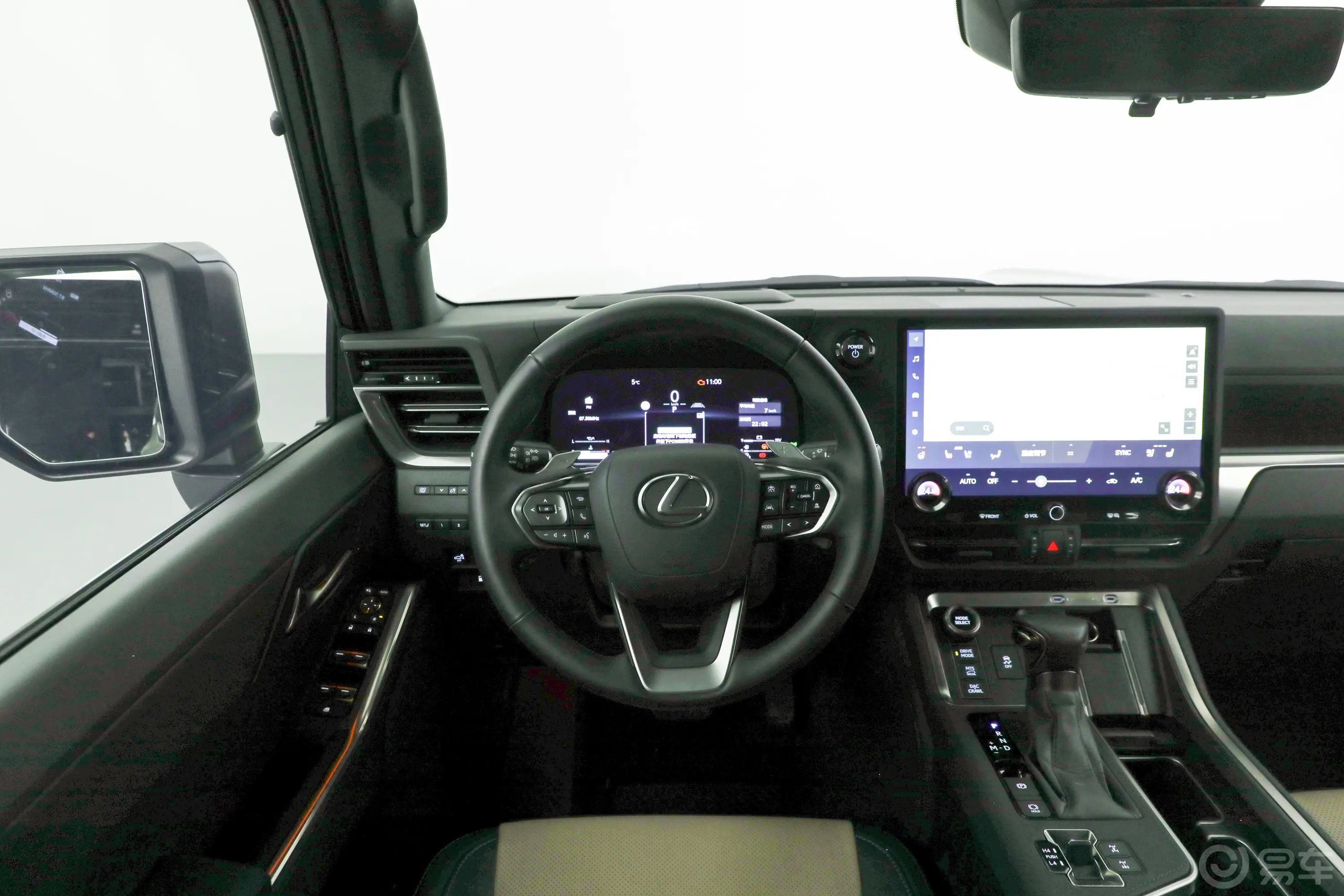 【雷克萨斯GX550h OVERTRAIL远峰版 5座驾驶位区域图片-汽车图片大全】-易车