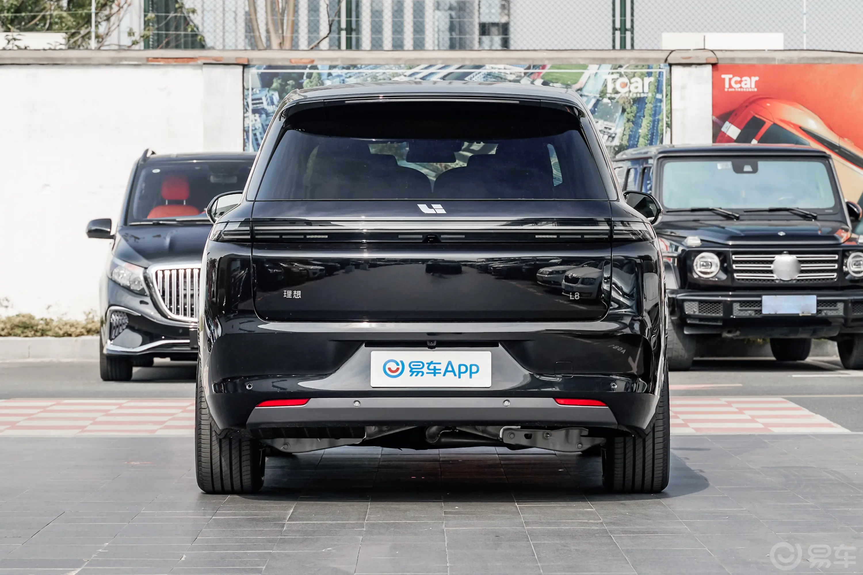 【理想L8L8 Max正后水平图片-汽车图片大全】-易车