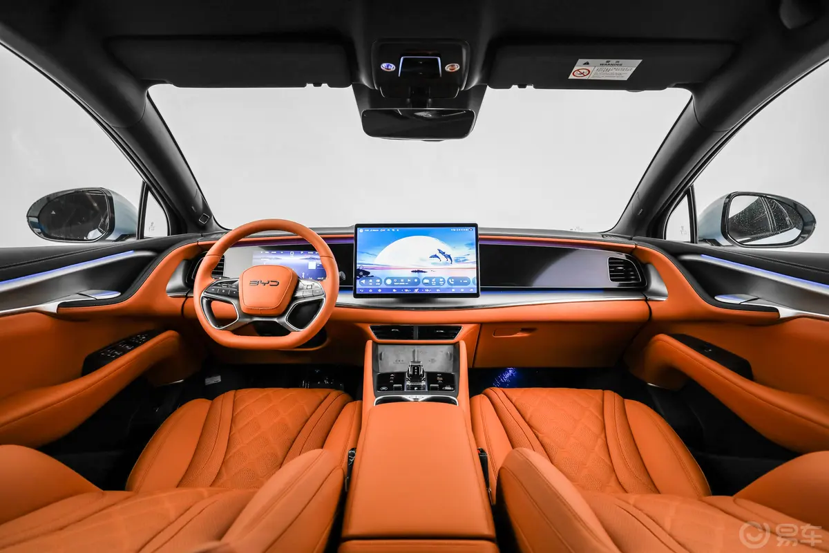 【海狮07EV550km 四驱550智航版内饰全景正拍图片-汽车图片大全】-易车