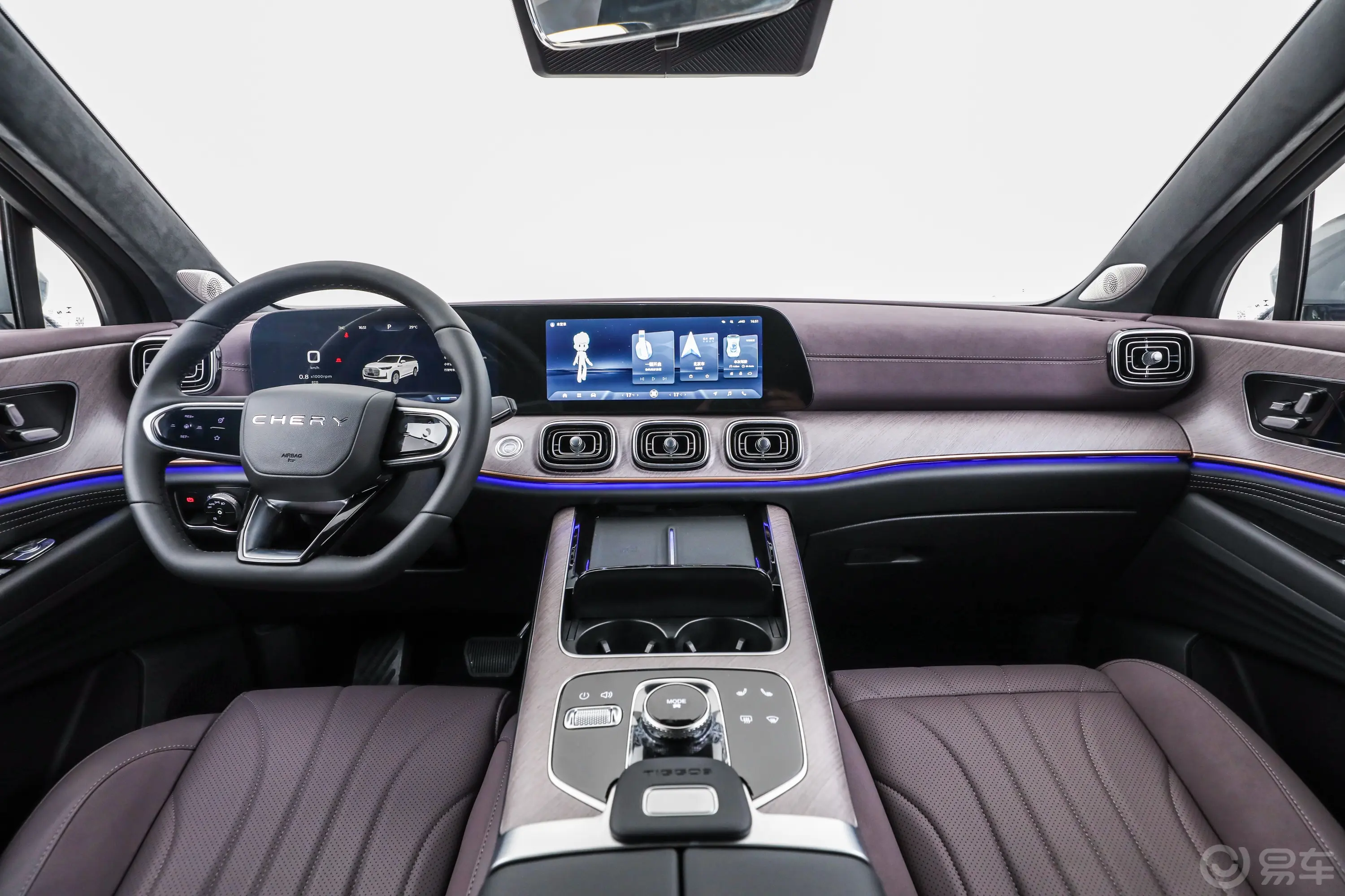 【瑞虎92.0T 自动两驱尊享版 5座中控台整体图片-汽车图片大全】-易车