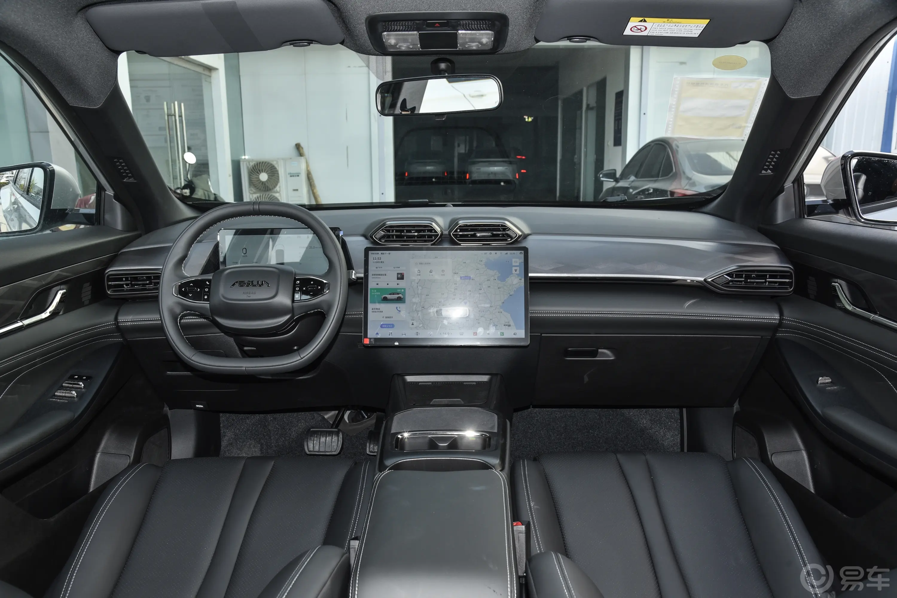 【风神L7纯电动 518km 518Air内饰全景正拍图片-汽车图片大全】-易车